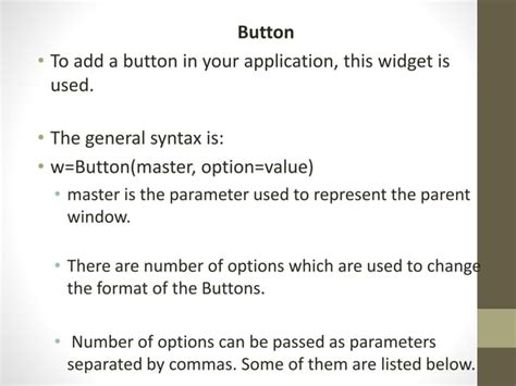 Python Extra Chapter Gui Maulik Borsaniya Ppt