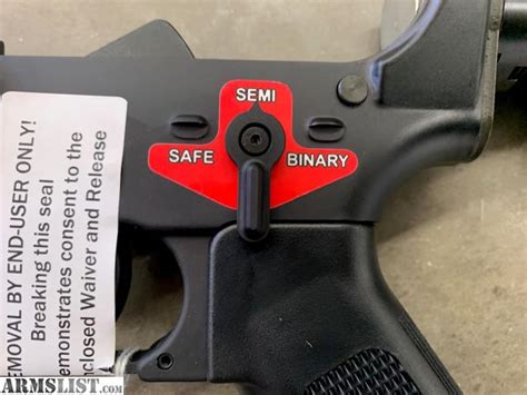 Armslist For Sale Franklin Armory Binary Trigger Complete Lower