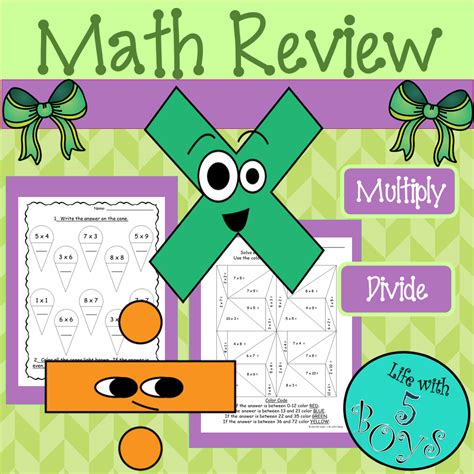 Math Worksheets For Multiplication And Division Classful