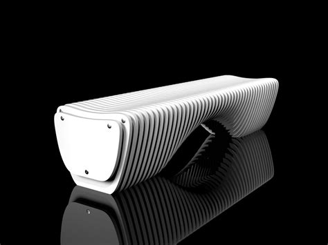 Parametric Bench Cnc Router Files For Wood Cnc Dxf Cut Files Cnc Parametric Furniture Files