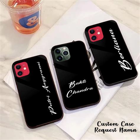 Jual Custom Case Request Nama Case D Glossy Softcase Silikon Hp Bisa Untuk Semua Tipe