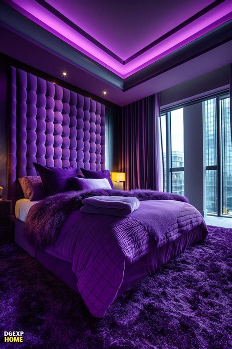 Bold And Beautiful Purple Bedroom Designs To Try Now