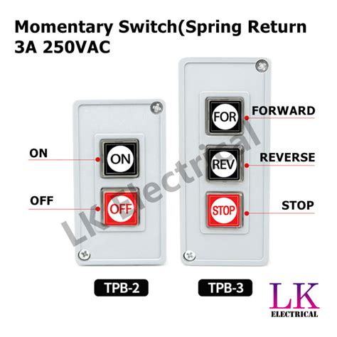 Momentary Push Button ON OFF Forward Reverse Stop TPB TPB Lazada PH