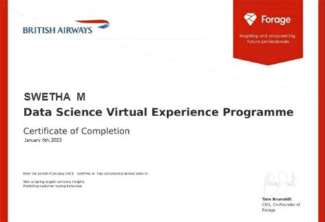 swetha murugan on linkedin experience learning forage