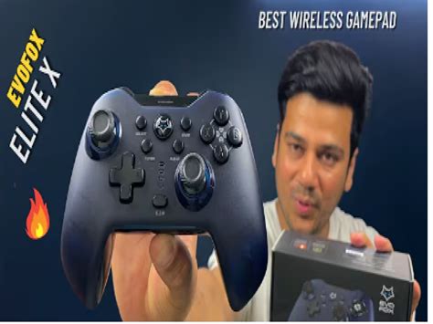 EvoFox Elite X Wired Gaming Controller For PC With Programmable Macro Back Buttons Adjustable