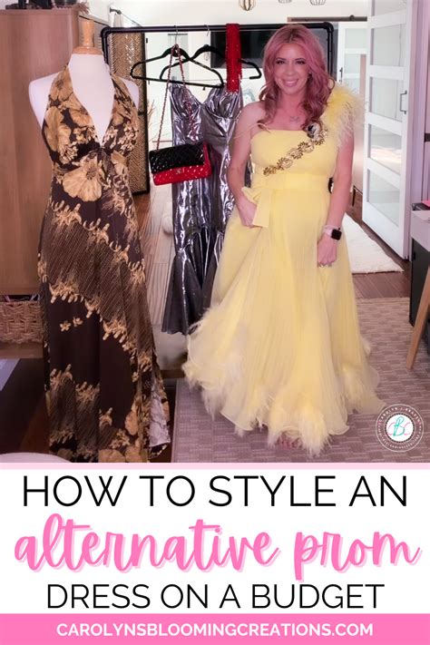 How To Style An Alternative Prom Dress On A Budget But Look Expensive
