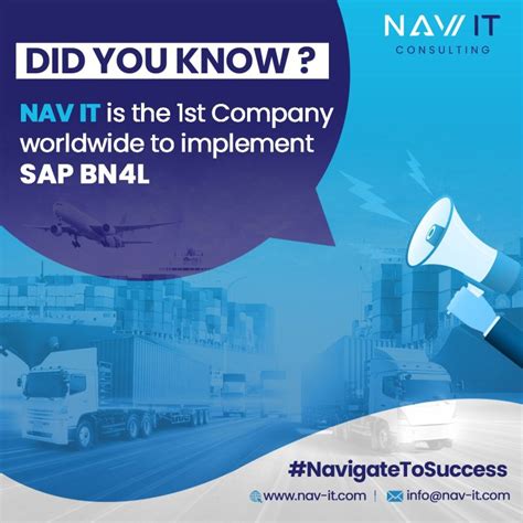Nav It Consulting Gmbh On Linkedin Sap Sapconsultant Businessnetwork Supplychain Logistics