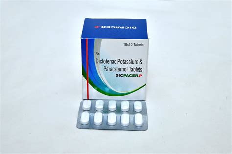 Diclofenac Potassium And Paracetamol Tablets At ₹ 65stripe In Sas Nagar Id 25880200933