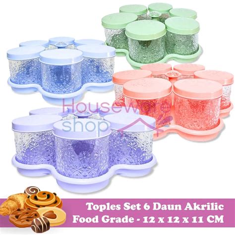 Jual Toples Calista Lima Daun Lima Bunga Enam Daun Enam Bunga Toples
