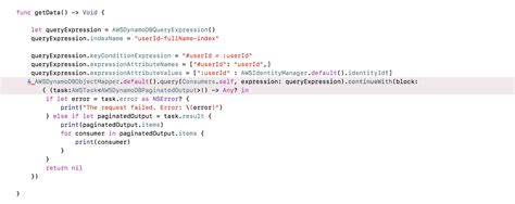 Amazon Web Services Cannot Download Data From Dynamodb Stack Overflow
