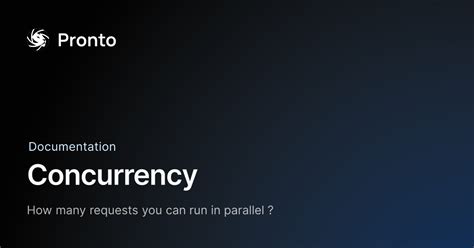 concurrency api documentation