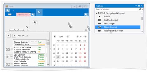 Lesson 4 Provide Ribbon Ui For A Scheduler Winforms Controls Devexpress Documentation