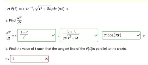 Solved Let Vec R T A Find Chegg Com