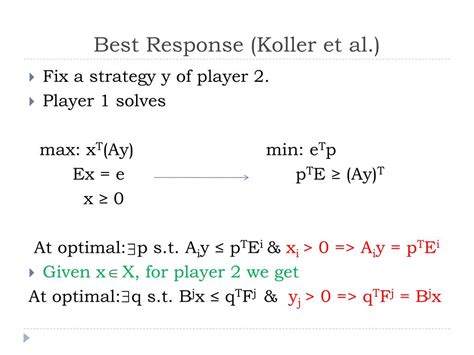 Ppt Bilinear Games Polynomial Time Algorithms For Rank Based Subclasses Powerpoint