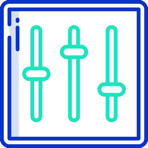 조정 고체 윤 컬러 터 일러스트레이션 프리미엄 벡터