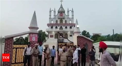Tarn Taran News Miscreants Vandalize Church In Punjabs Tarn Taran