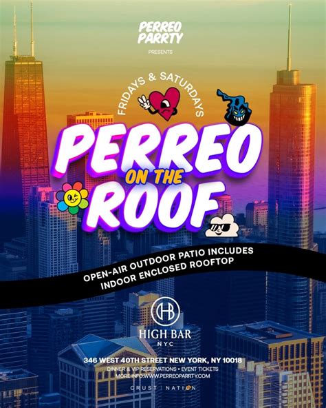 Perreo On The Roof Latin And Reggaeton Rooftop Dance Party Nyc In New