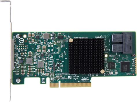 LSI 9300 8i PCI Express 3 0 X8 SATA SAS 8 Port SAS3 12Gb S HBA Single Newegg Com
