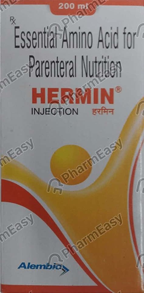 Buy New Hermin Solution For Infusion 200 Online At Flat 15 Off