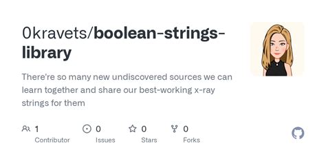 Github 0kravetsboolean Strings Library Therere So Many New