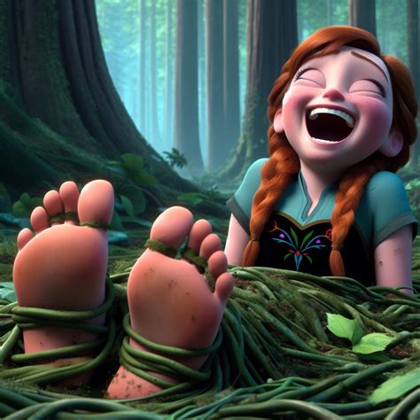 Anna Feet Tickled In The Forest By Lundgrens On Deviantart