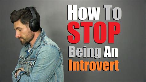 6 Tricks To Stop Being Shy And Introverted Be More Outgoing Youtube