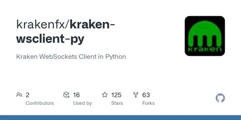 Github Krakenfxkraken Wsclient Py Kraken Websockets Client In Python