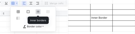 Add Cell Borders In Sheets