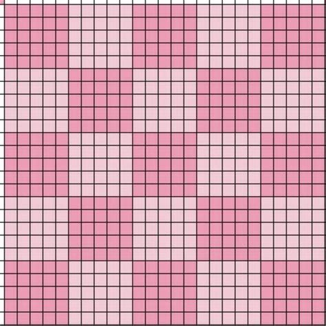Pink Square Cross Stitch Pattern