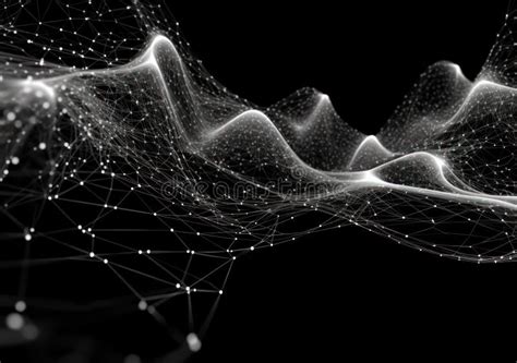 3d Abstract Data Visualization Background Stock Illustration Illustration Of Information