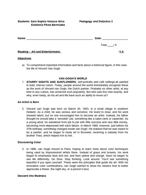 answer key final task pdf