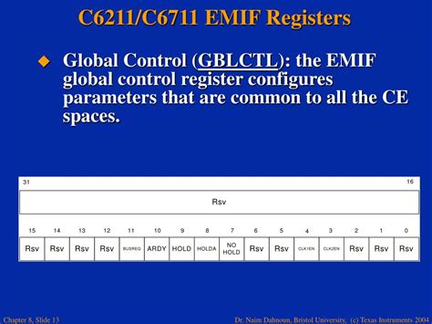 Ppt Chapter 8 External Memory Interface Emif Powerpoint Presentation Id852374
