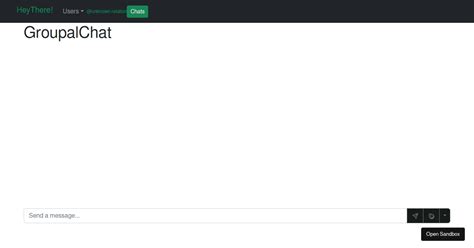 React Chat Elements Examples Codesandbox