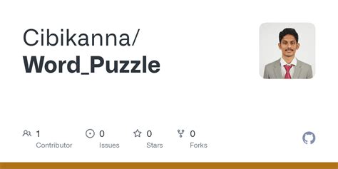 Github Cibikannawordpuzzle