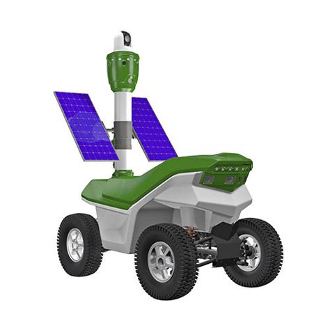 Mobile Surveillance Robot S5s Smp Robotics Systems Corp Autonomous Exterior Solar Powered