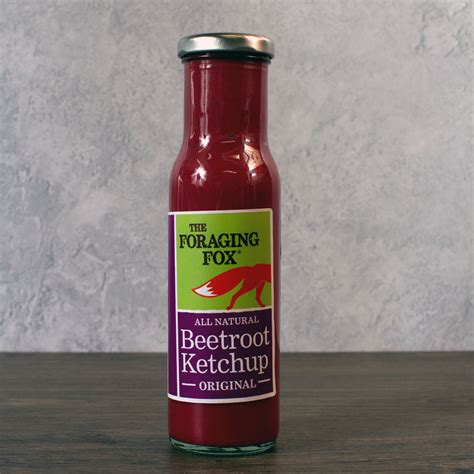 Shop Accompaniments Foraging Fox Beetroot Ketchup Cheese Cuisine
