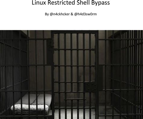 44592 Linux Restricted Shell Bypass Guide