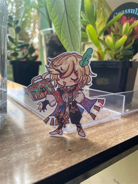 Genshin Kaveh Chibi Sticker Etsy