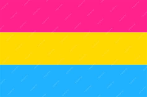 Premium Vector Pansexual Pride Flag