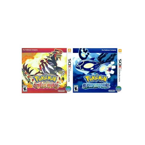 Pokemon Omega Ruby And Alpha Sapphire Dual Pack Nepal Ubuy