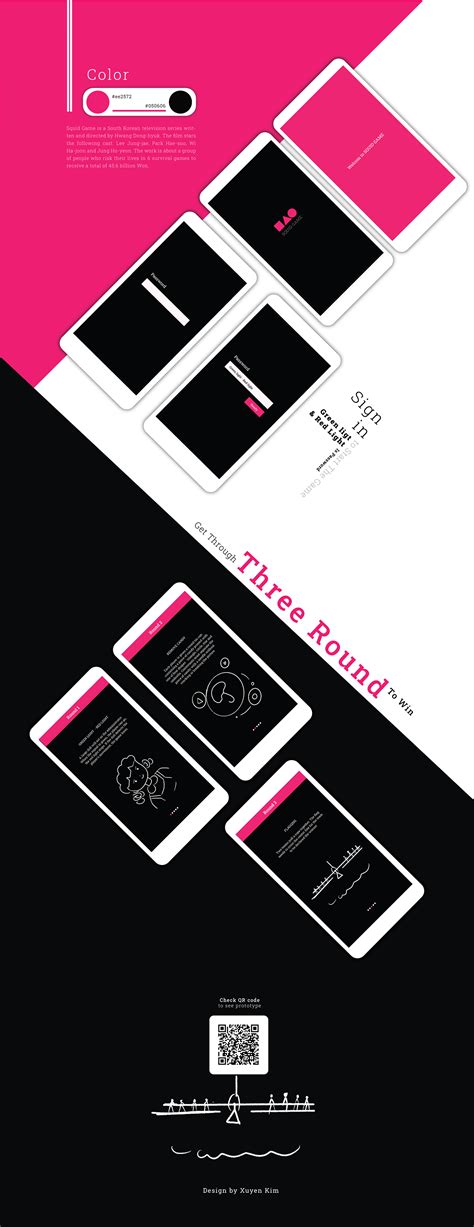 SQUID GAME UI Behance