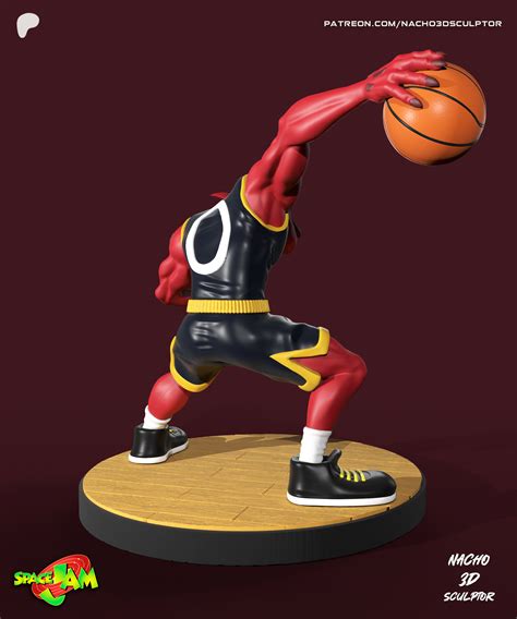 Nawt Monstar Space Jam Movie 3d Print Model 🏀・ Stl File For 3d