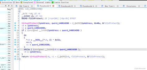 Ctf Reverse逆向学习之smc动态代码加密技术，题目复现（nssctf）（ 网鼎杯 2020 青龙组 Jocker）逆向 Smc Csdn博客