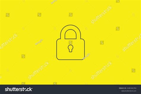 Security Lock Icon Logo Design Element Stock Vector Royalty Free