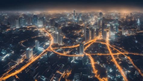 Premium Ai Image Wireless Network And Connection Technology Concept With Bangkok City Background
