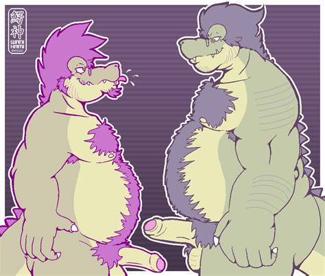 Rule 34 Body Hair Chubby Comparing Crocodile Fat Glasses Male Only Penis Reptile Scalie