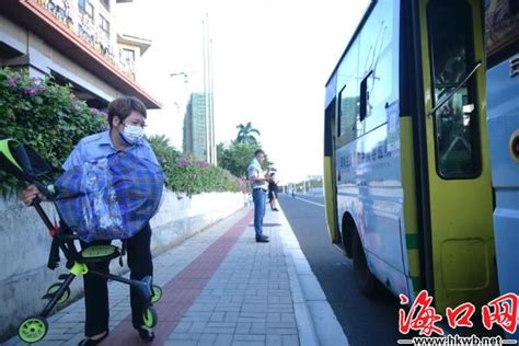 【滚动直播 海口守护您回家】公交车即将发车前往港口海口网
