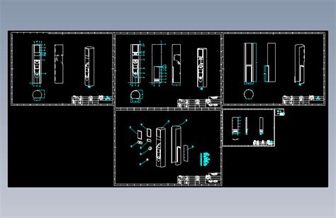充电桩cad图 Autocad 2013 模型图纸下载 懒石网