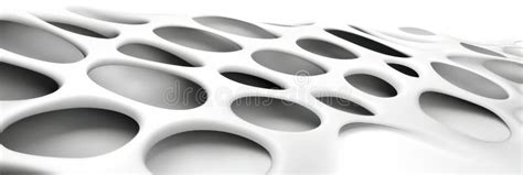 Intricate White Fractal Structure Resembling Organic Forms Under Soft Lighting Stock