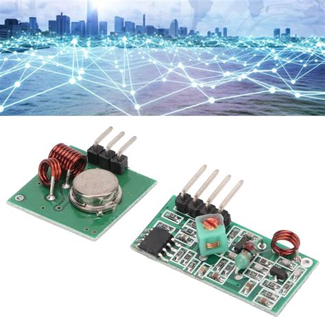 Buy Super Regenerative Transceiver Module Pcb Wireless Rf 433mhz Transmitter Receiver Assembly